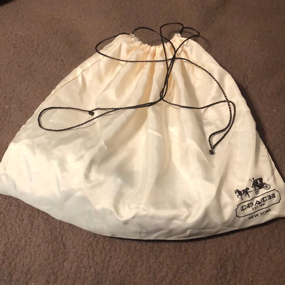 Coach | Bags | Coach Draw String Silk Purse Bag | Poshmark